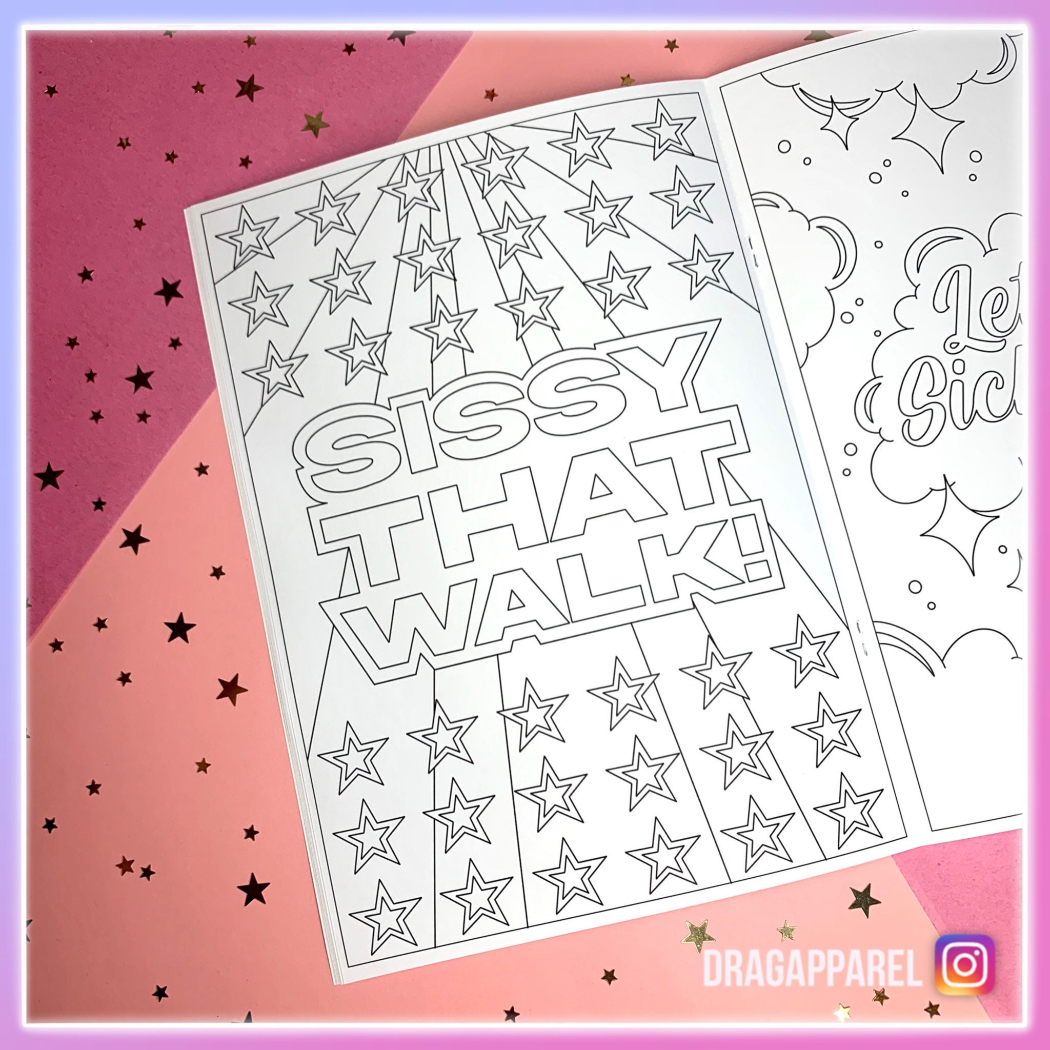 Drag Race Catchphrase Colouring Book Rupaul's Drag Race | Etsy UK