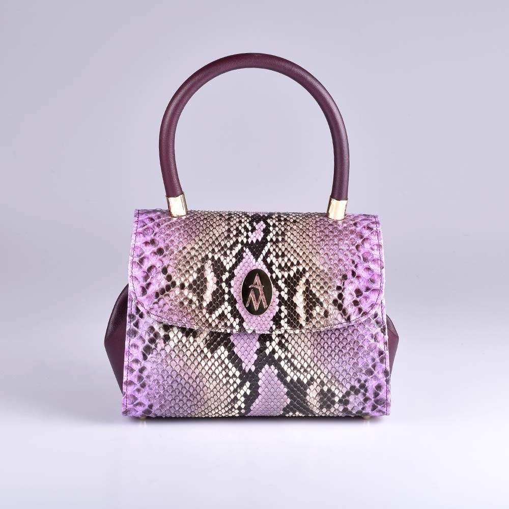 Python Skin Bag // Evening Bag Python Handbag // Snakeskin - Etsy