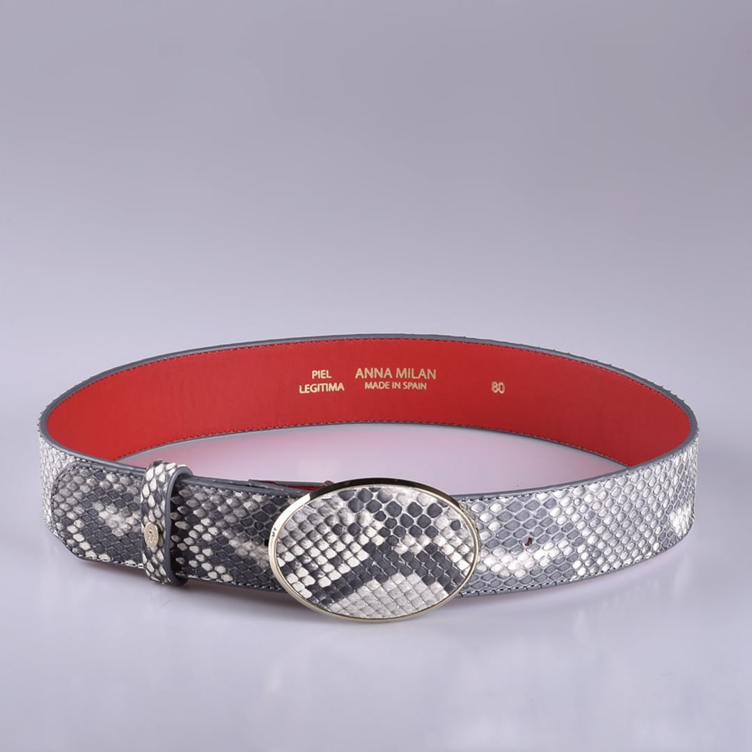 Python Belt / Belt Women /natural Python Skin Belt /exclusive Limited ...