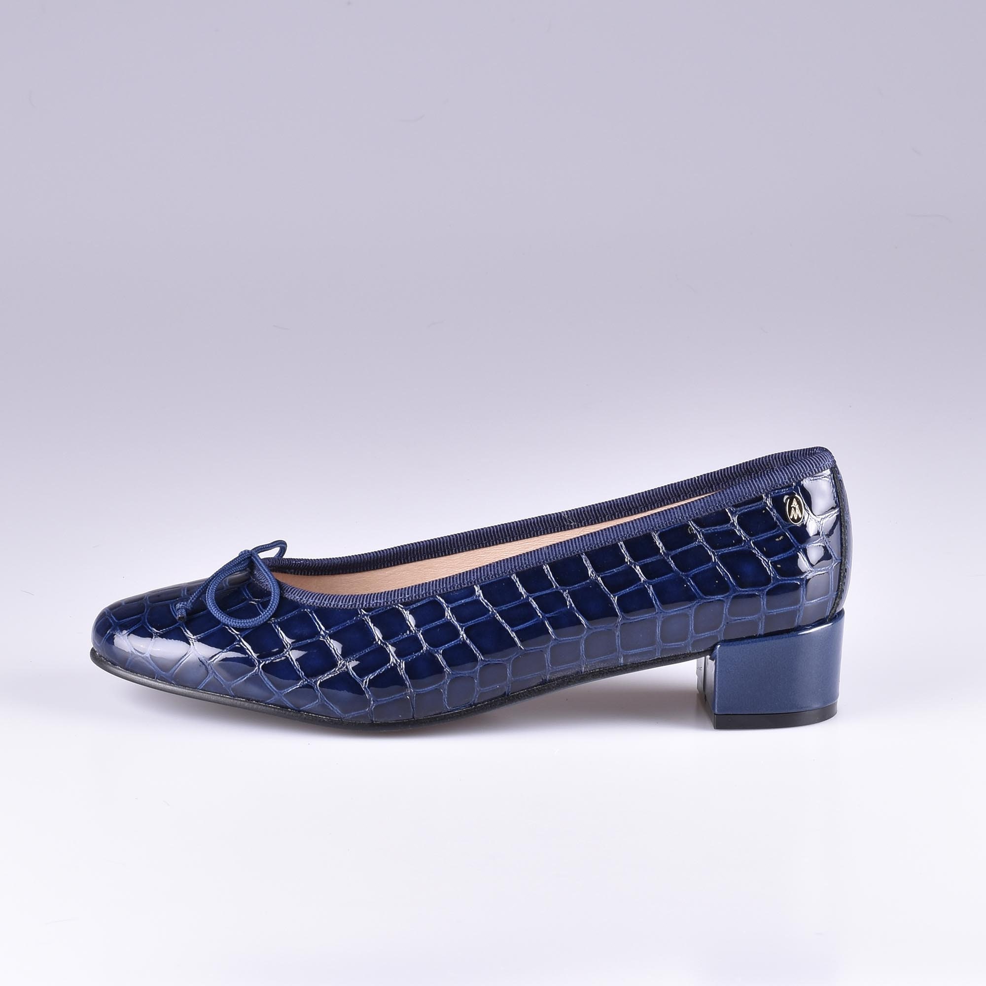 ANNA MILAN Blue Leather Shoes / Exclusive Limited Collection / Handmade ...