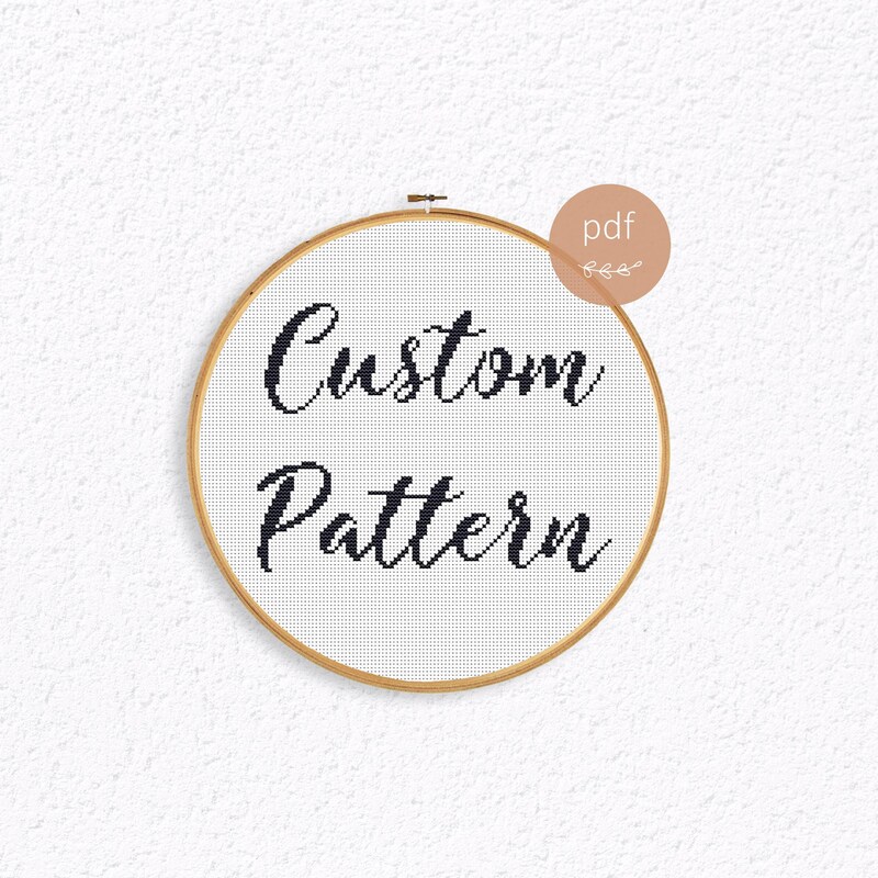 Custom Cross Stitch Pattern - Etsy