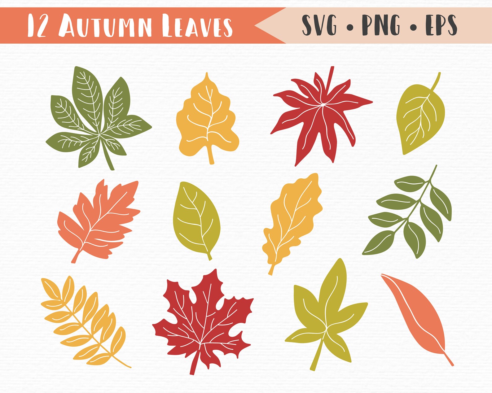 Leaf SVG Leaves SVG Autumn Svg Fall Leaves Svg Fall Svg - Etsy