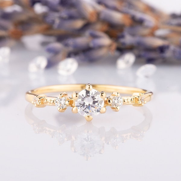 Gold Promise Ring - Etsy