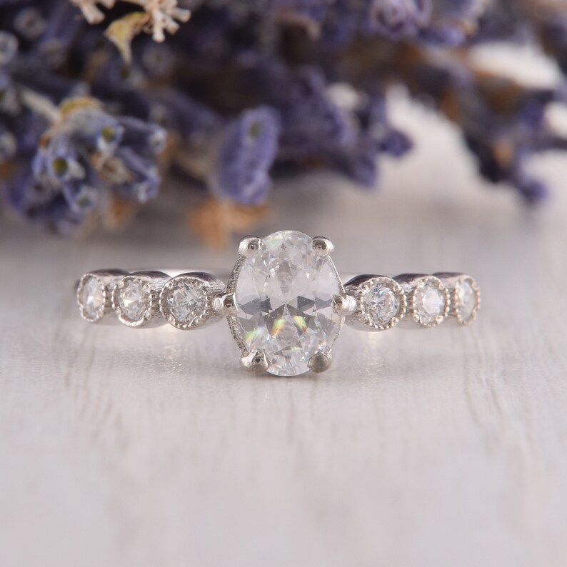 Promise ring for her Gift for women ring Silver ring for | Etsy