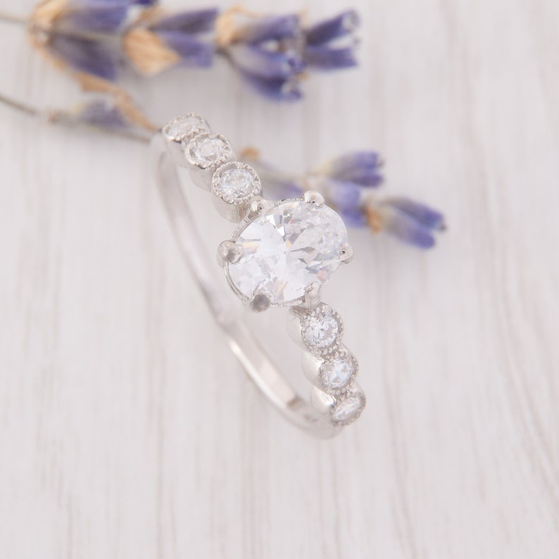 Promise ring for her Gift for women ring Silver ring for | Etsy