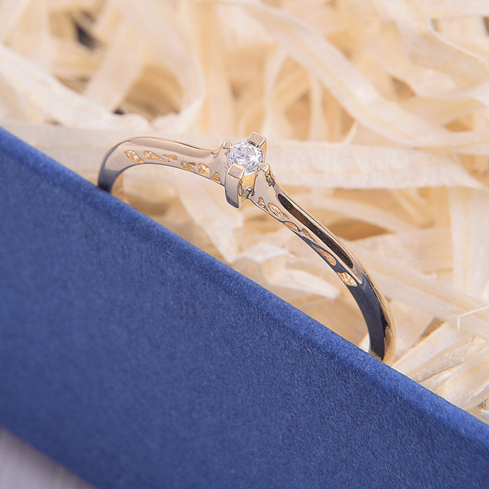 Small Minimalist Womens Promise Ring, Filigree Ring, Dainty Promise ...