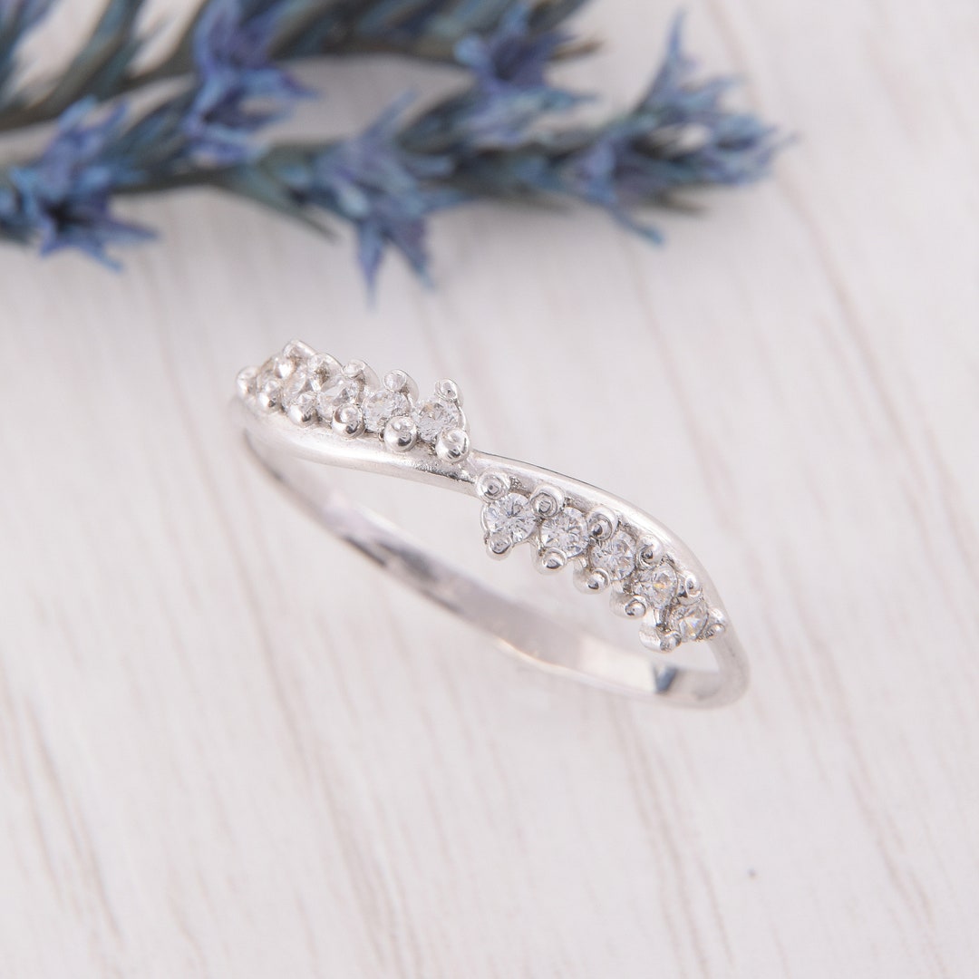 Silver Minimalist Ring, Tiny Ring, Thin Ring, Dainty Ring, Petite Ring ...