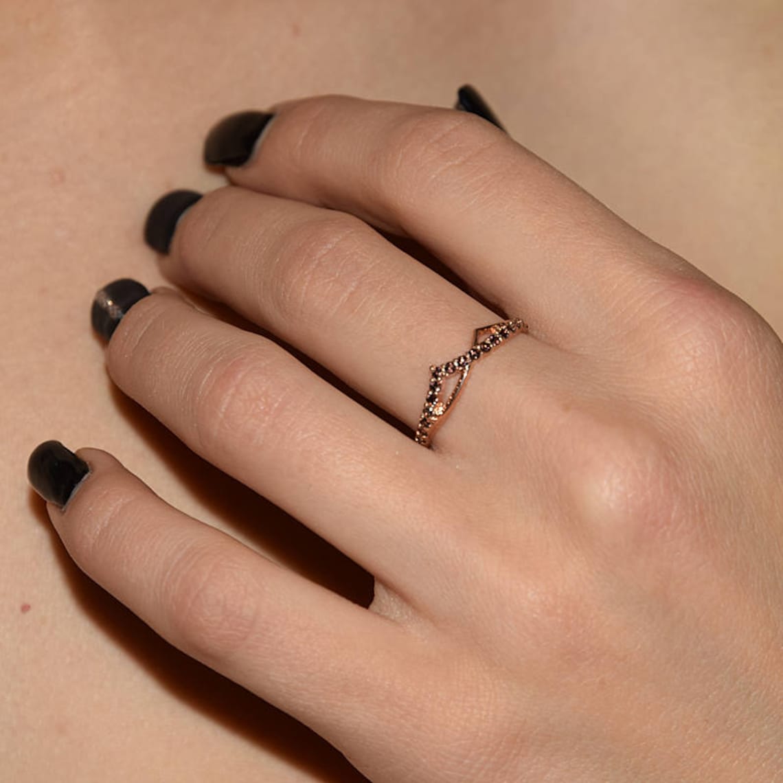 Quartz Ring Quartz Band Gold Wedding Ring Gold Wedding | Etsy