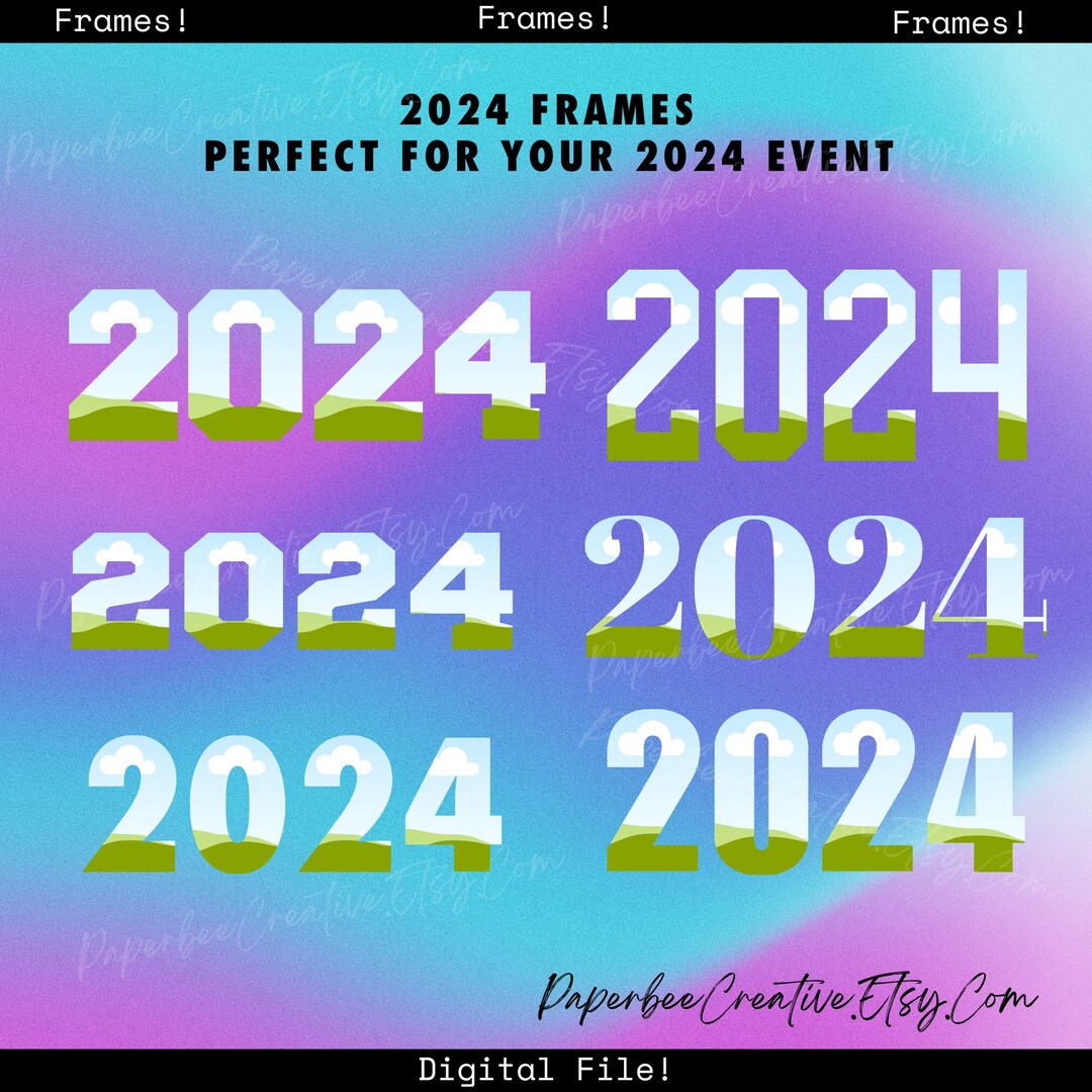 2024 Frames. Grad Canva Frame. 2024 Canva Frame Template. Canva ...