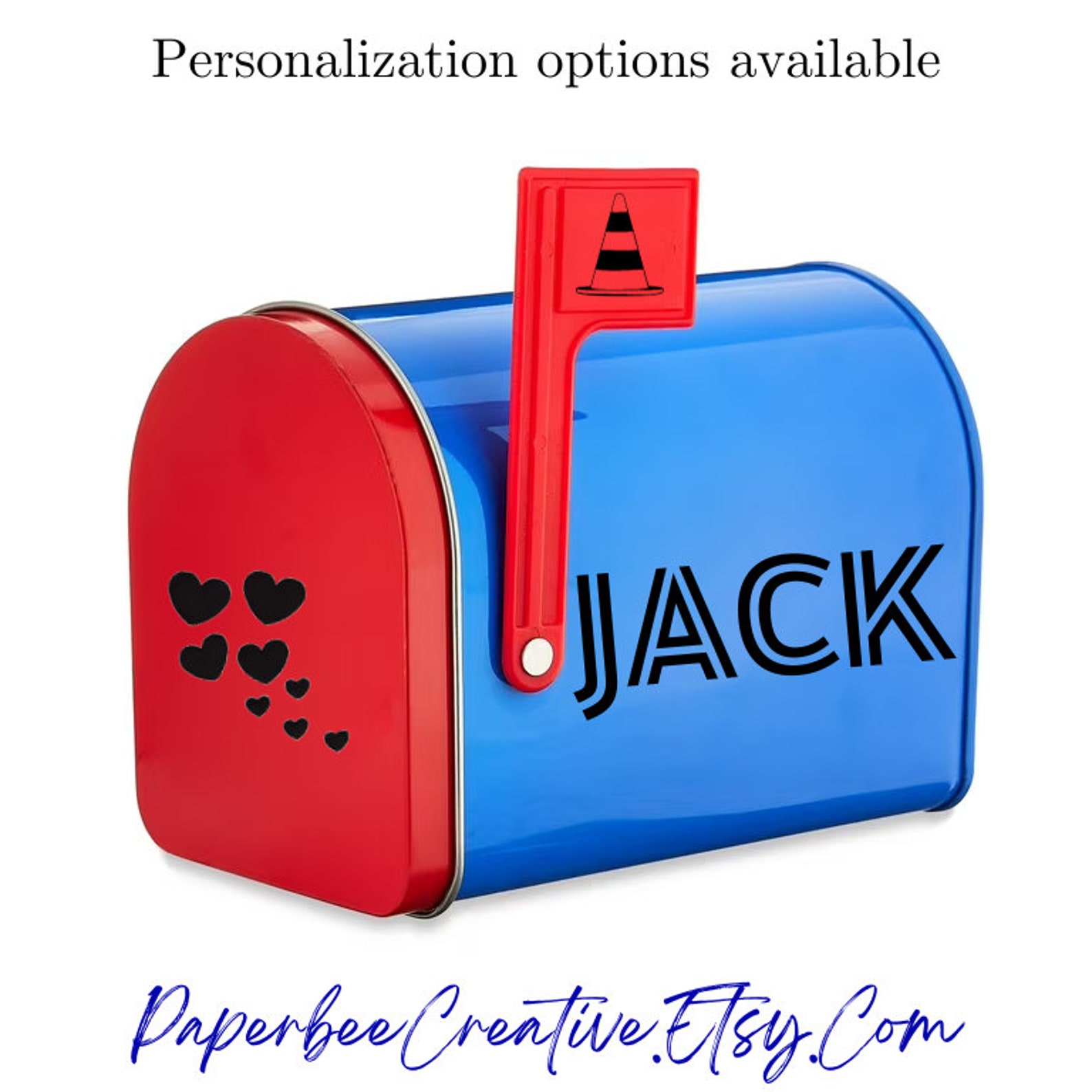 Valentines Day Mailbox BLUE, Kids Valentines Day Gift, Valentines Mail ...
