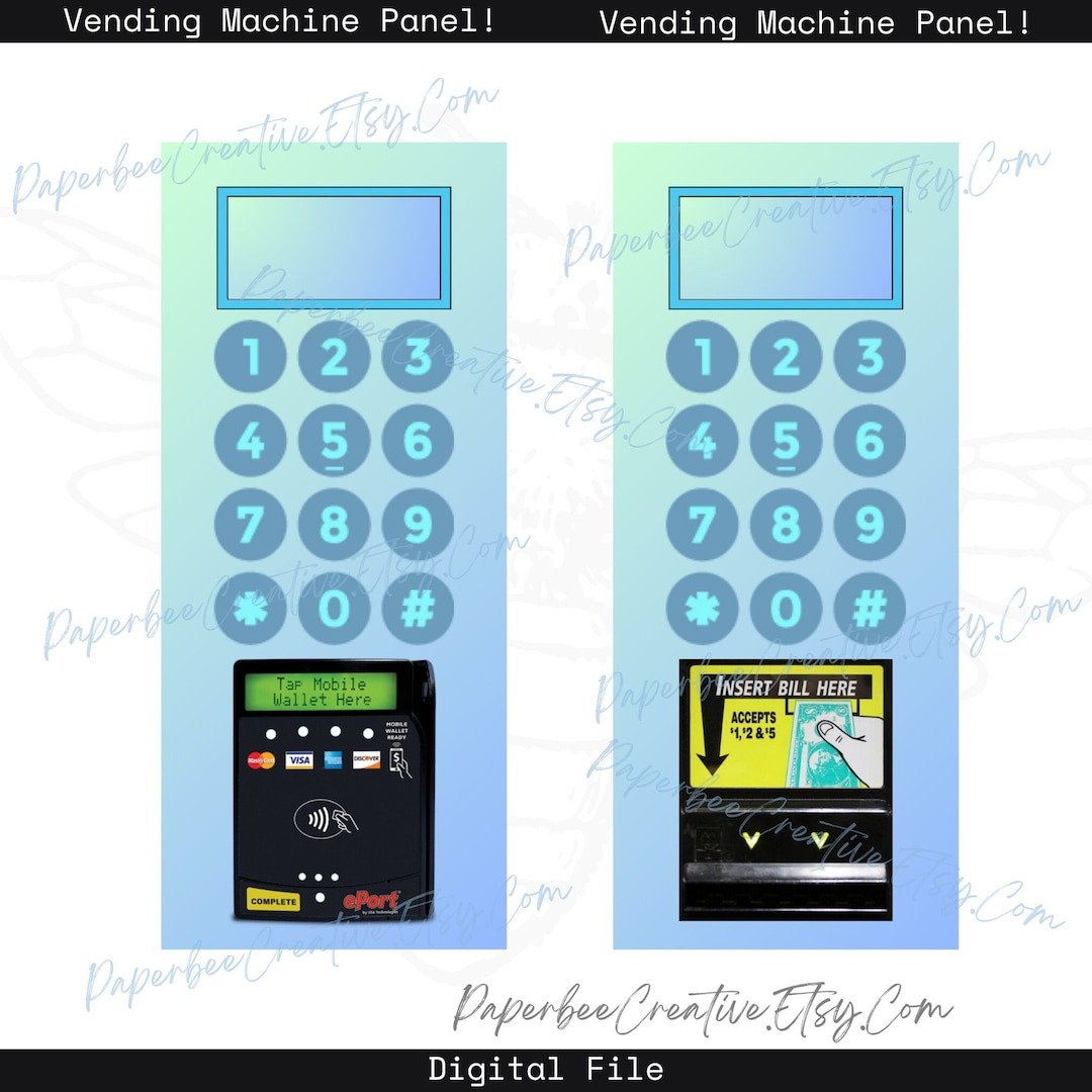 Vending Machine Payment Panel. Vending Machine Payment Panel Easter ...