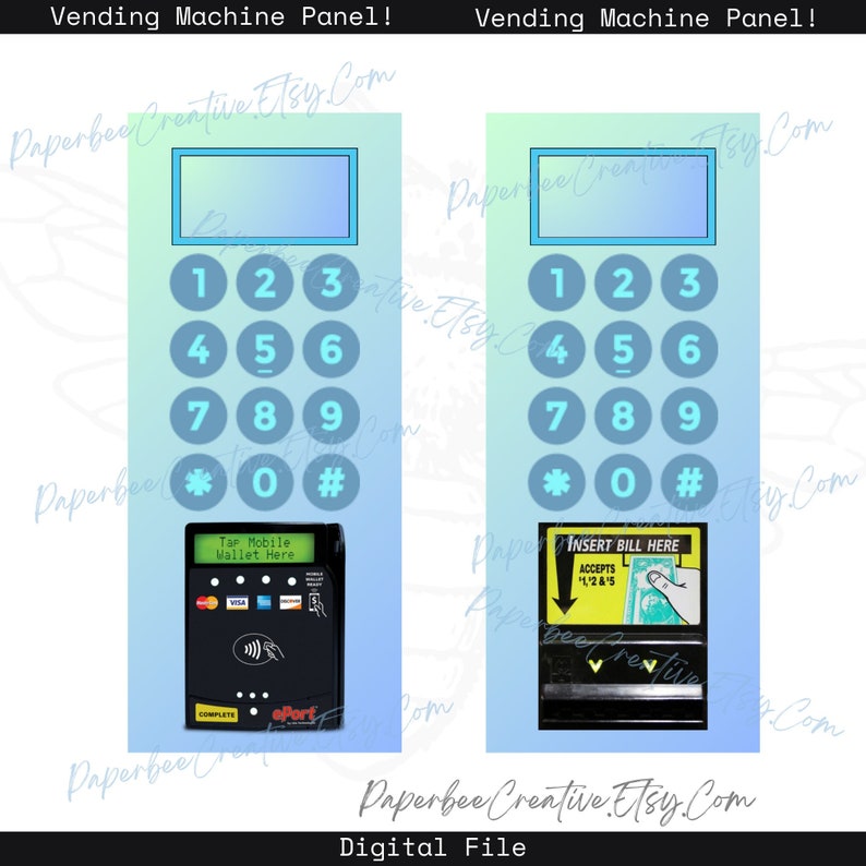 Vending Machine Payment Panel. Vending Machine Payment Panel Easter ...