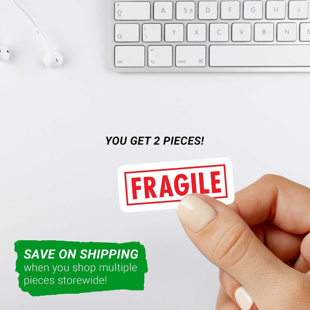 Fragile Sticker Handle With Care, Delicate Items, Shipping Protection ...