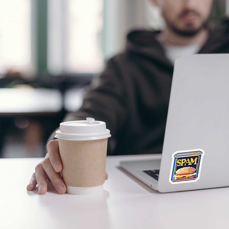 Spam Sticker - Retro, Vintage, Food Art, Kitsch, Canned Meat, Pop ...