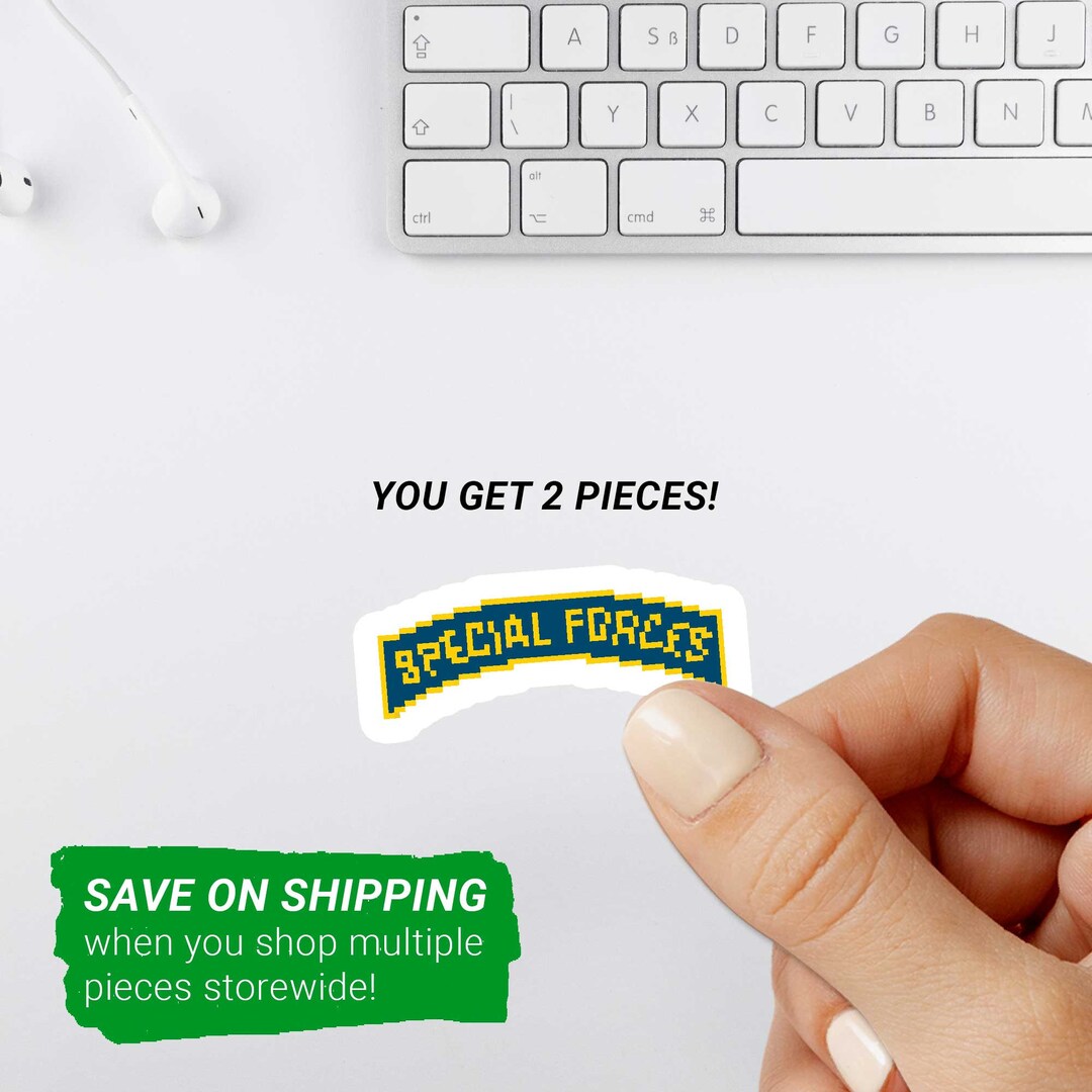 Special Forces Tab Sticker Military, Army, Elite, Combat, Tactical ...