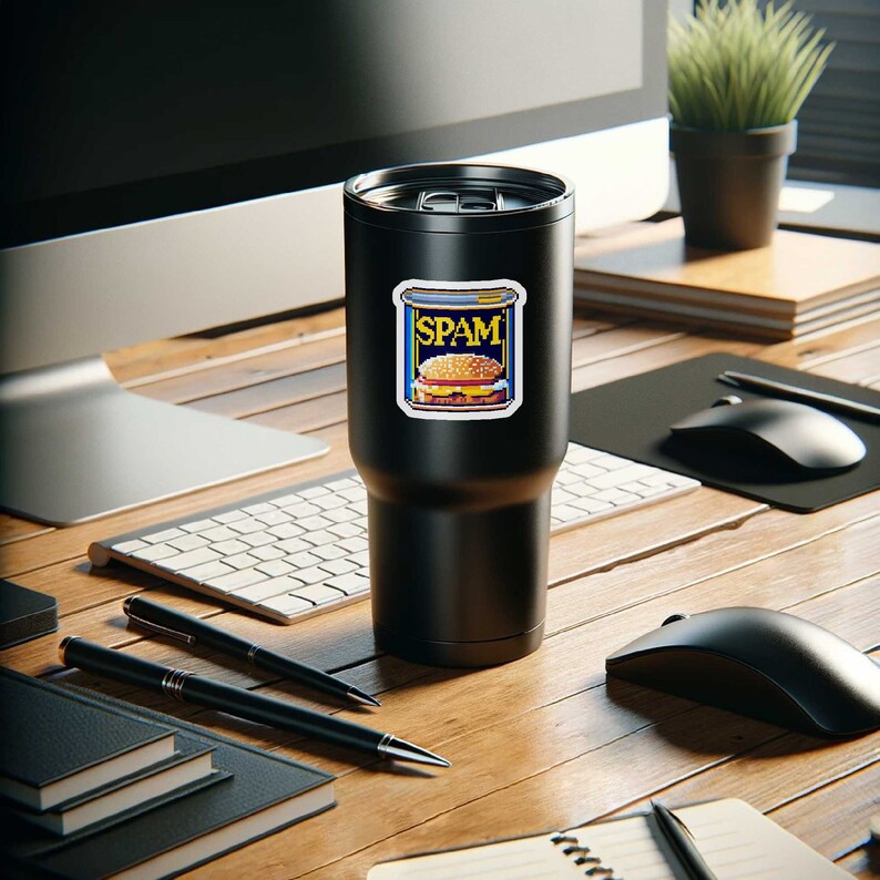 Spam Sticker - Retro, Vintage, Food Art, Kitsch, Canned Meat, Pop ...