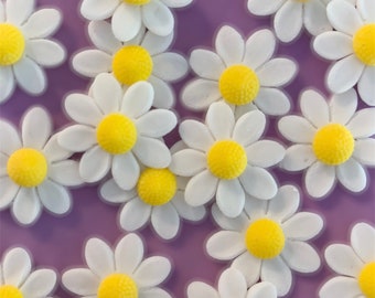 Daisy Fondant - Etsy