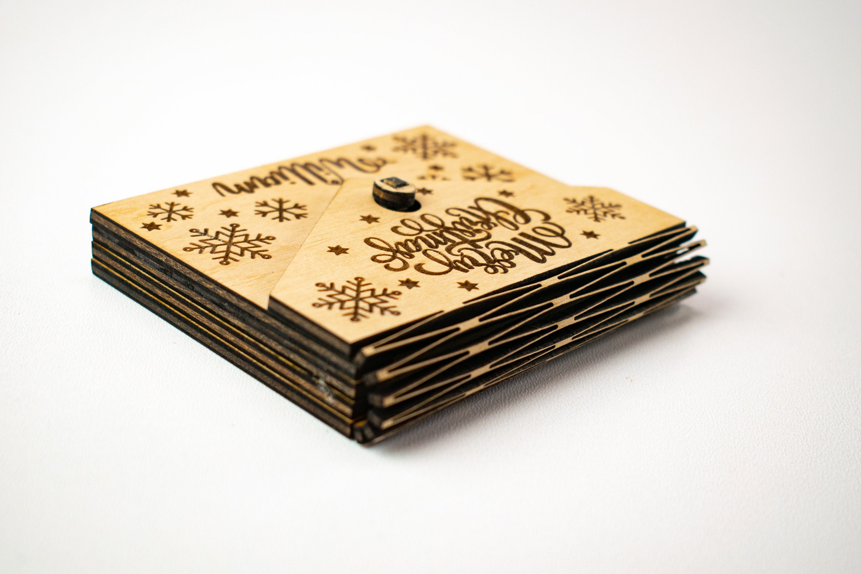 Christmas Envelope SVG • Christmas Ornament SVG • Laser Cut File ...