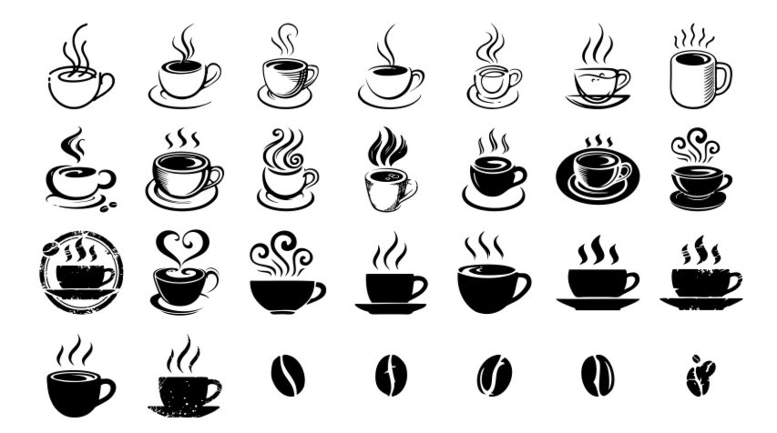Mug With Heart Steam SVG | Coffee SVG | Coffee SVG for Silhouette ...