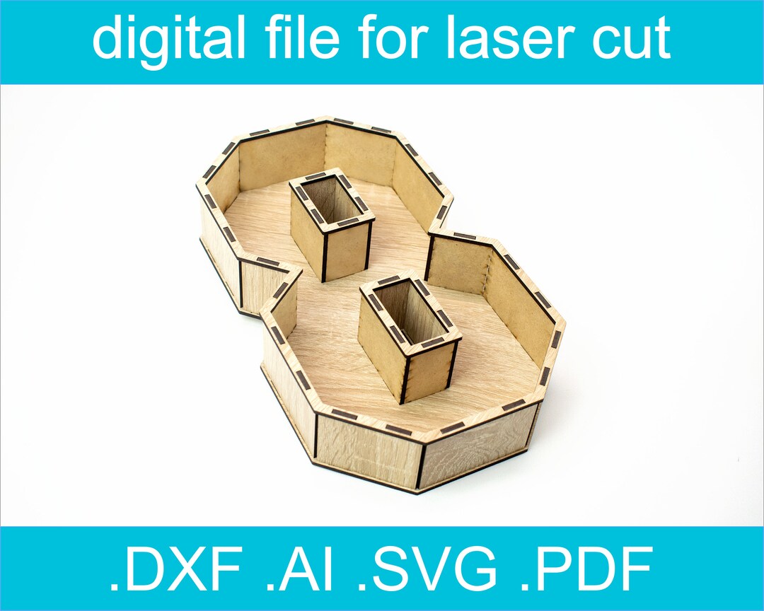 3D Number 8 SVG • Laser Cut File • Gift Box SVG • Glowforge • Xtool D1 ...