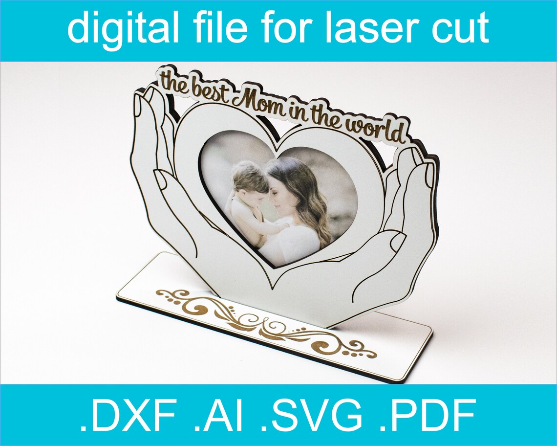 Mother Day Laser Cut File Lasercut Vector for Glowforge - Etsy