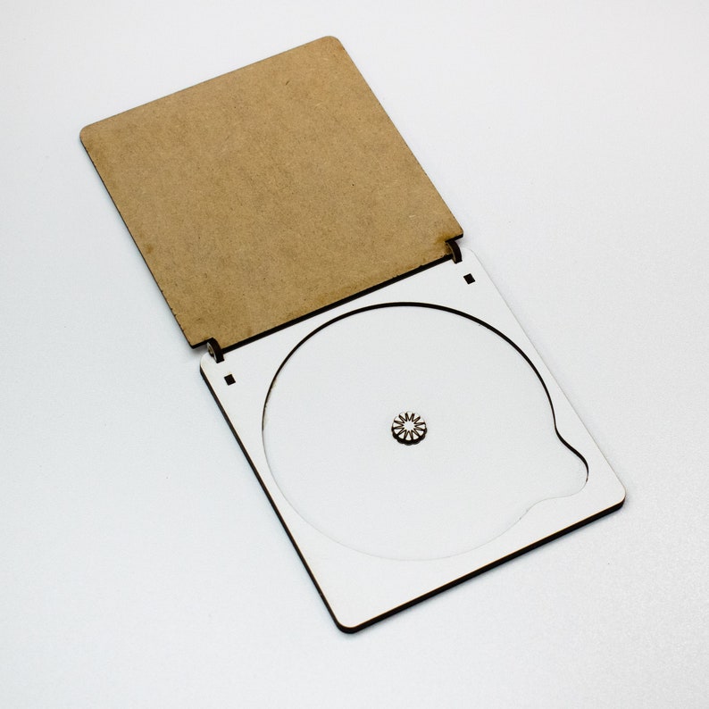 Laser Cut Files Box SVG - CD DVD Case Wedding - Etsy
