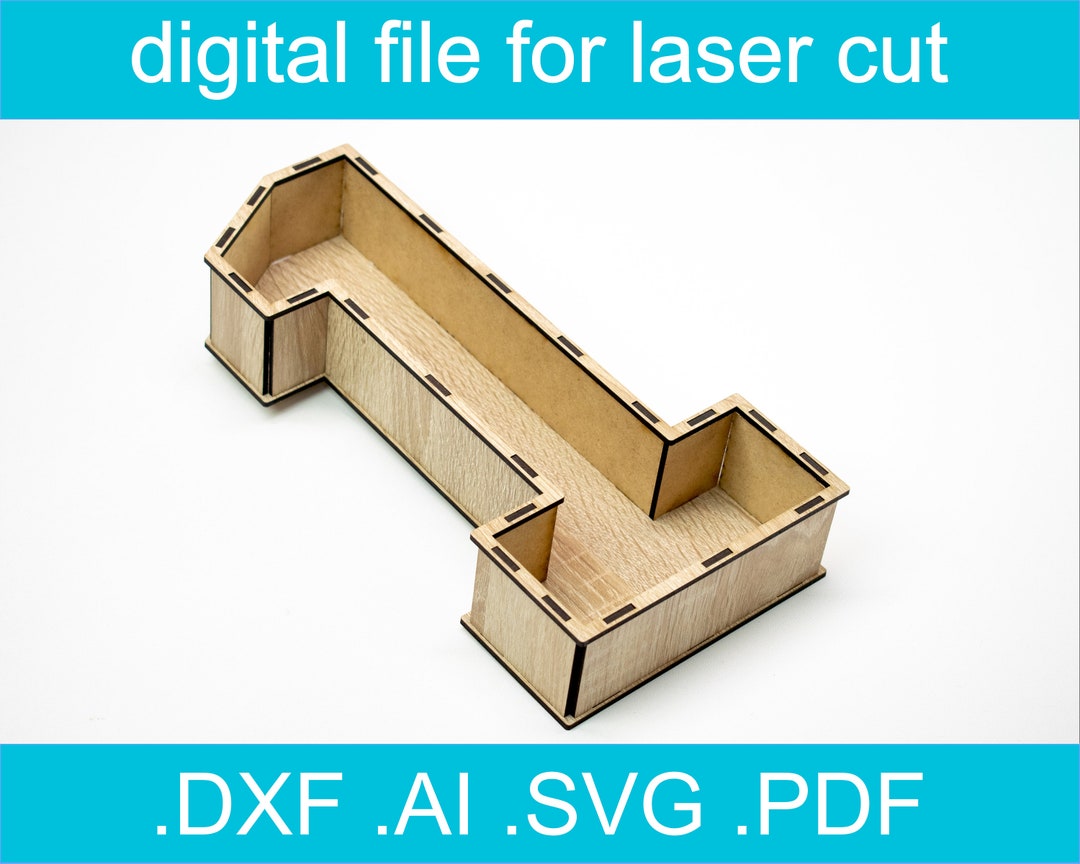 3D Number 1 SVG • Laser Cut File • Gift Box SVG • Glowforge • Xtool D1 ...