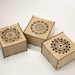 Laser Cut Slotted Box Bundle 4 Designs, Laser Cut Gift Box, Glowforge ...