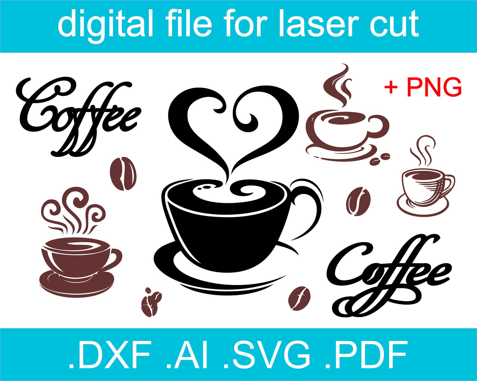 Mug With Heart Steam SVG | Coffee SVG | Coffee SVG for Silhouette ...