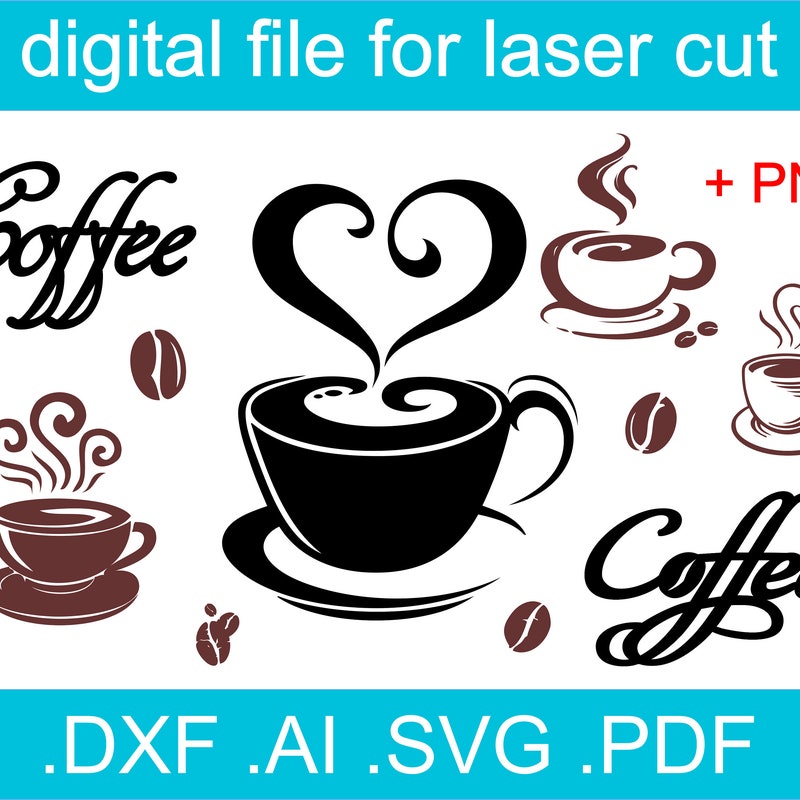 Coffee Clip Art - Etsy