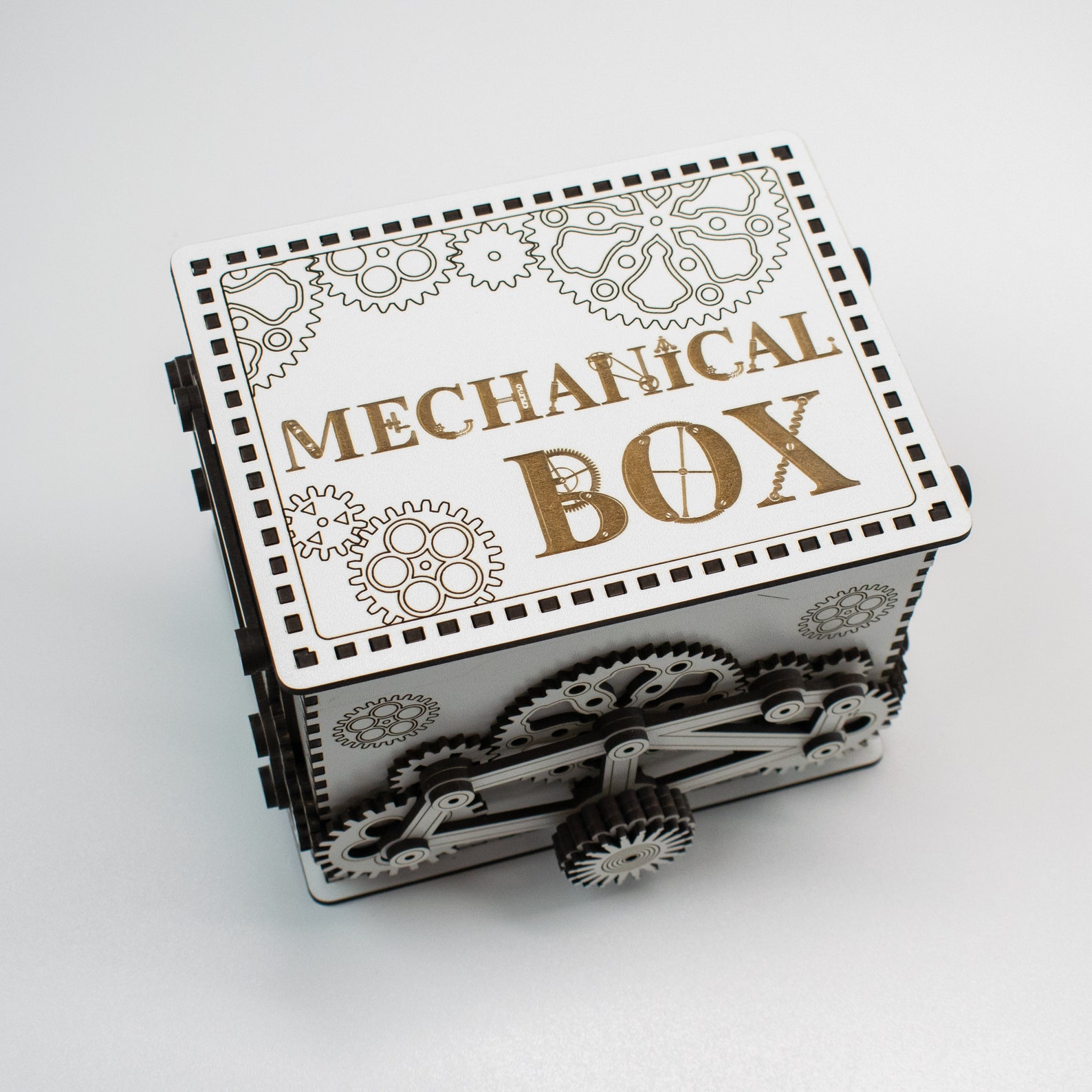 Laser Cut Files Mechanical Box SVG Laser Cut File | Etsy