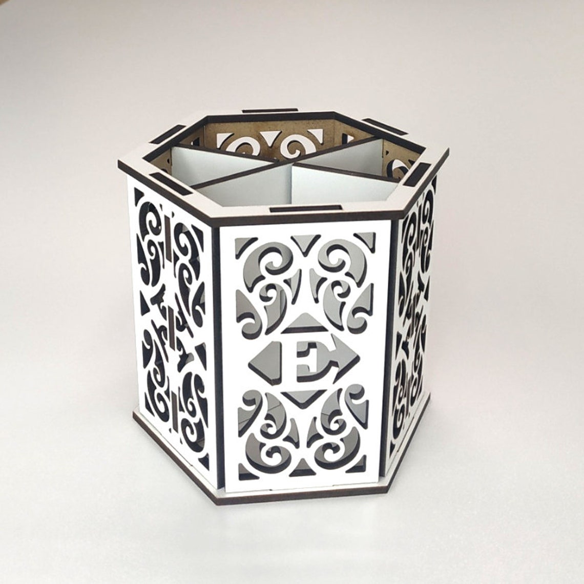 Laser Cut Files Pencil Holder 3mm 1/8 SVG Lasercut - Etsy