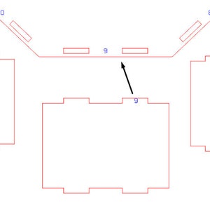 3D Number 9 SVG Laser Cut File Gift Box SVG Glowforge Xtool D1 ...