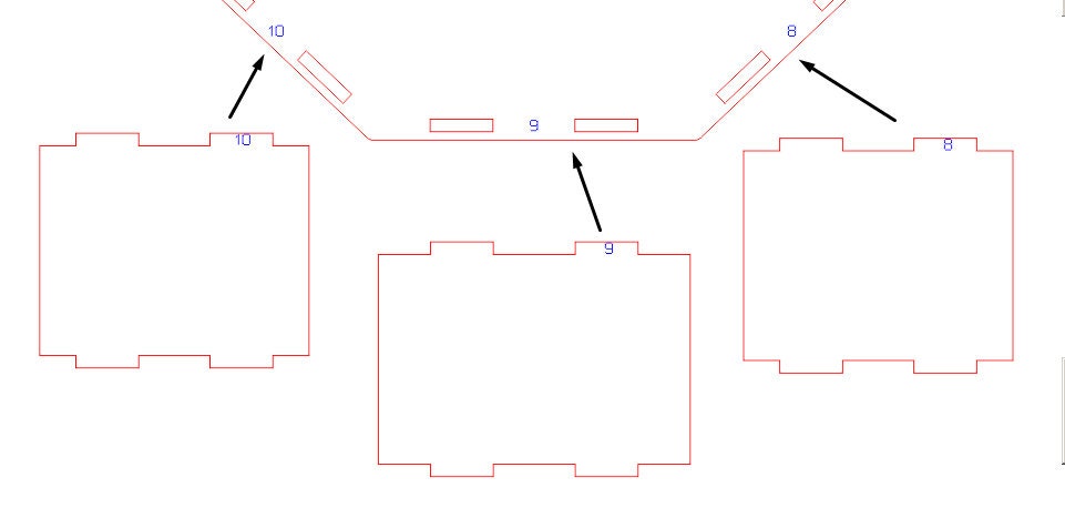 3D Number 9 SVG Laser Cut File Gift Box SVG Glowforge - Etsy