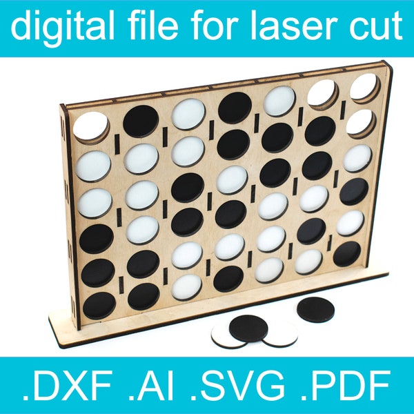 Laser Connect 4 Game - Etsy