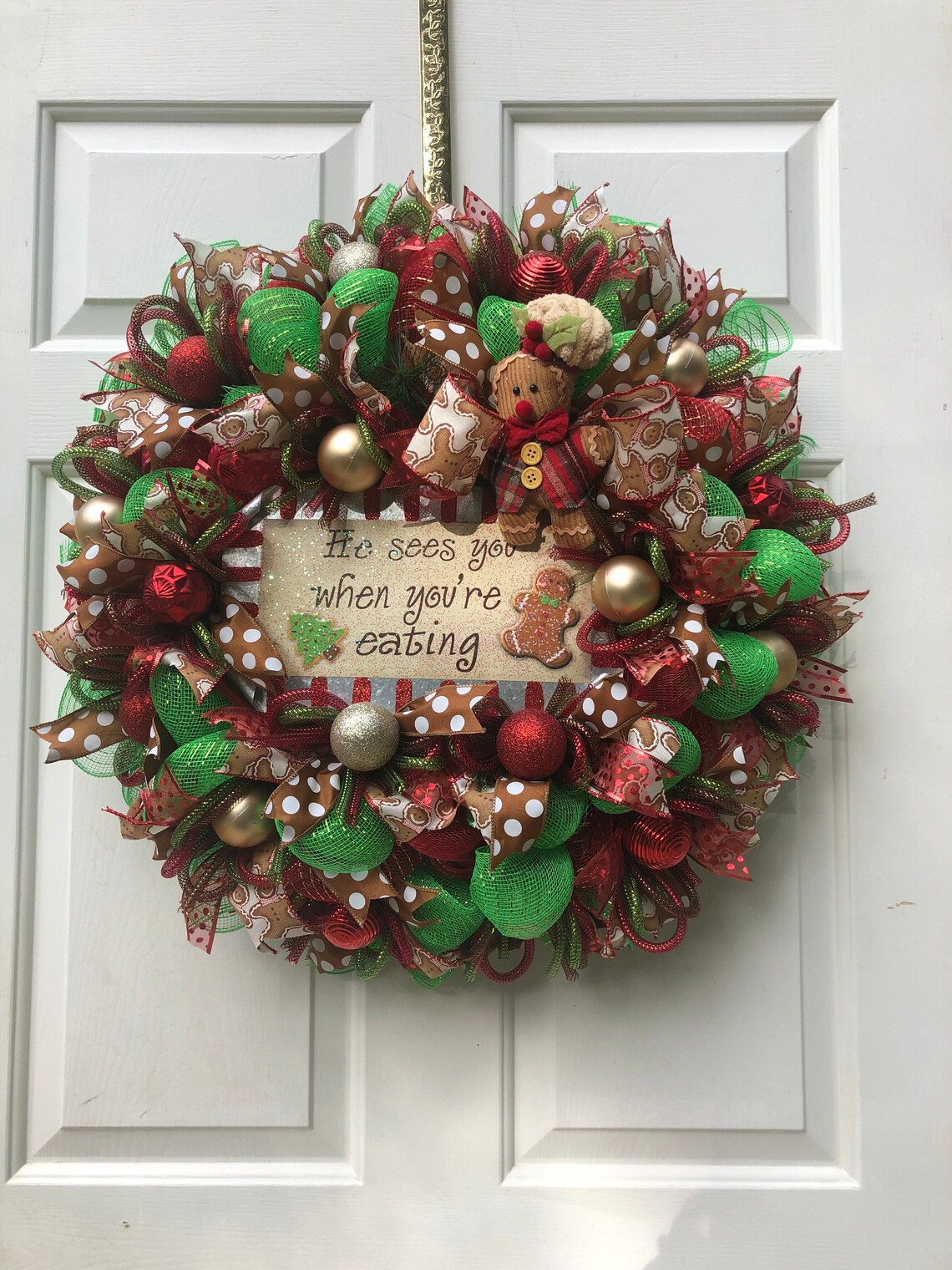Gingerbread Wreath, Christmas Gingerbread, Ginnies Wreath ...