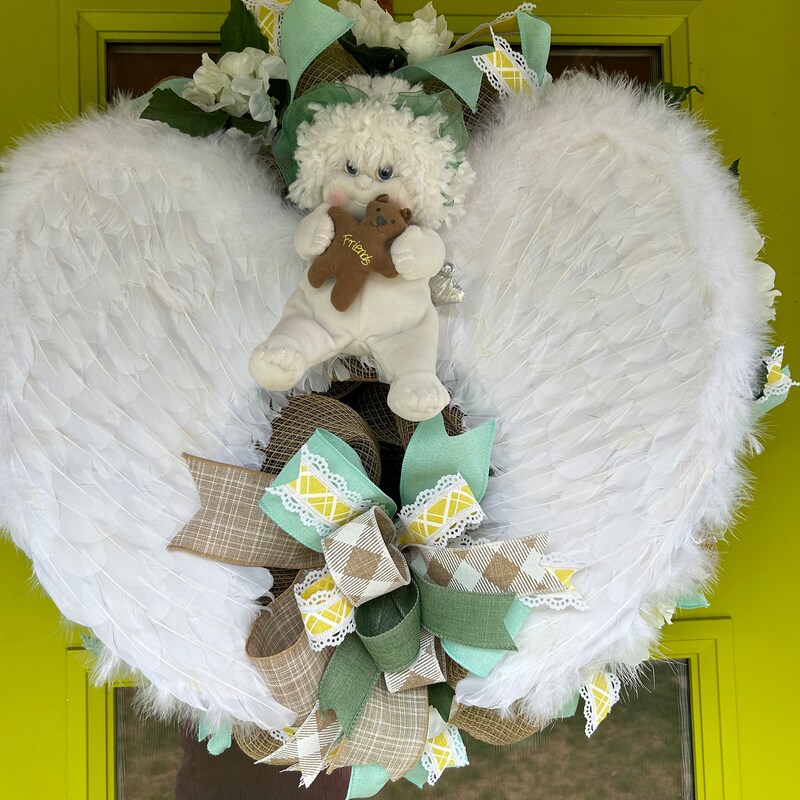 Angel Wing Wreaths - Etsy