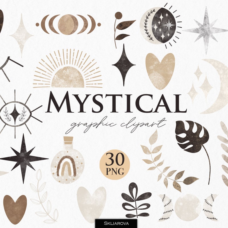 Mystical Clip Art - Etsy