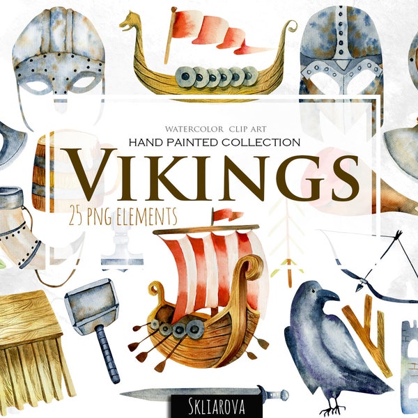 Viking Clipart - Etsy
