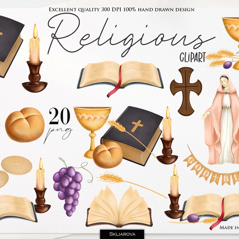Christian Clipart - Etsy