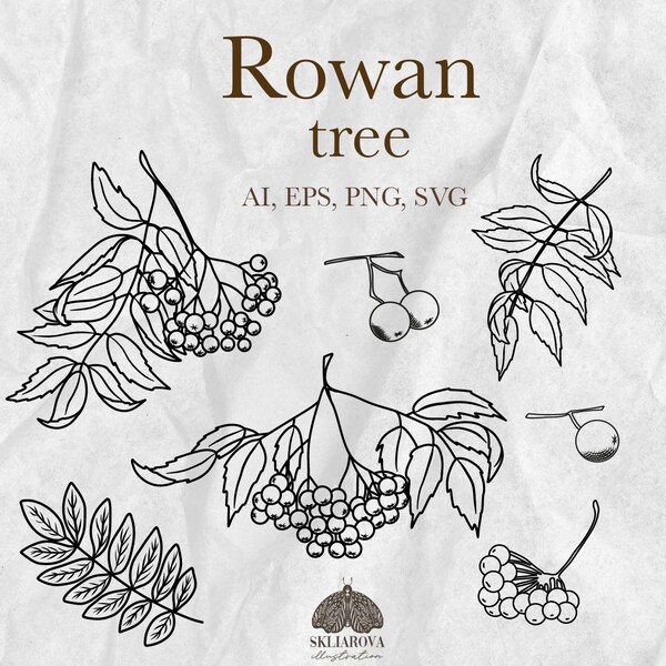 Rowan Tree Art - Etsy