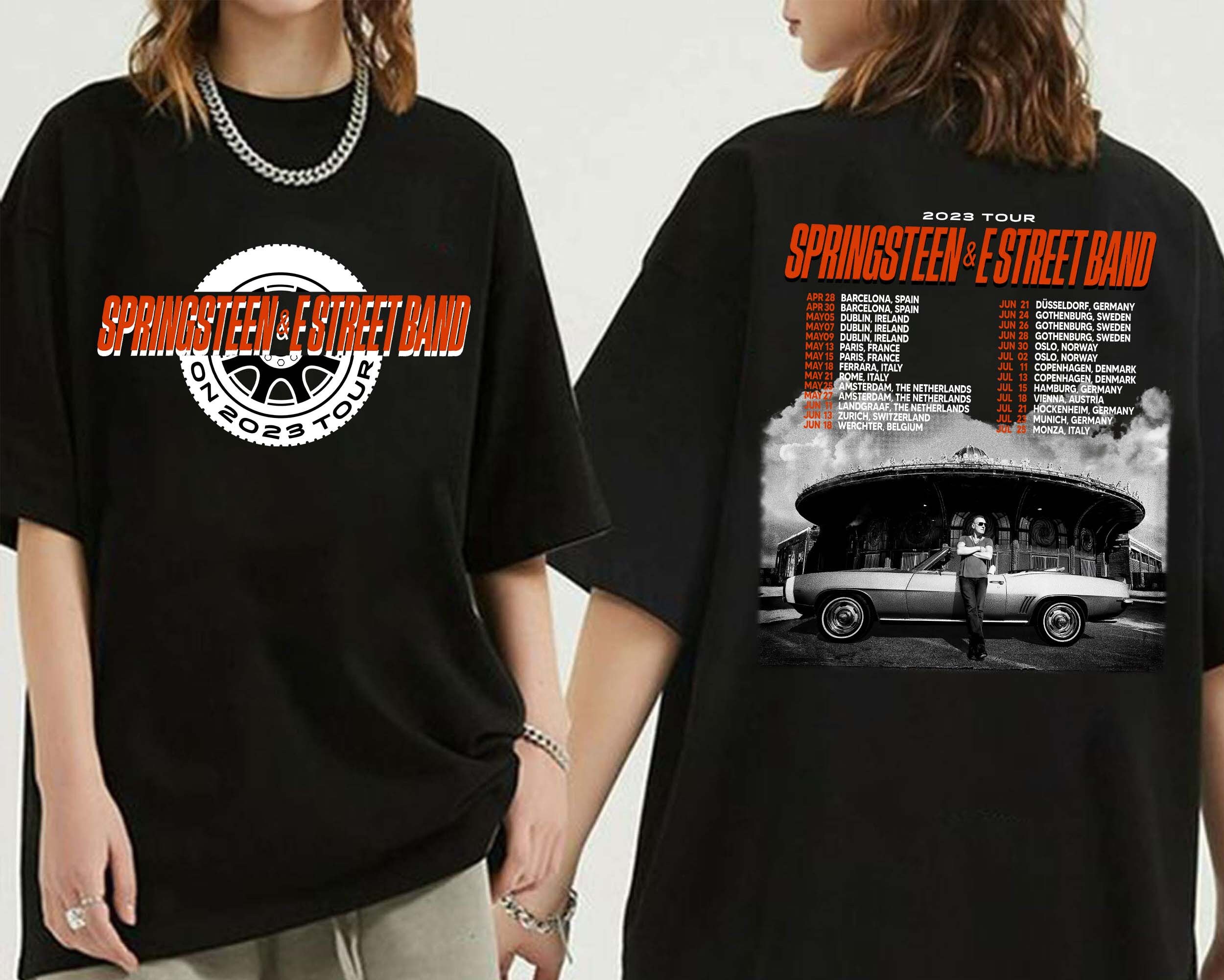 Bruce Springsteen & E Street Band 2023 Tour Shirt, Springsteen Fan ...