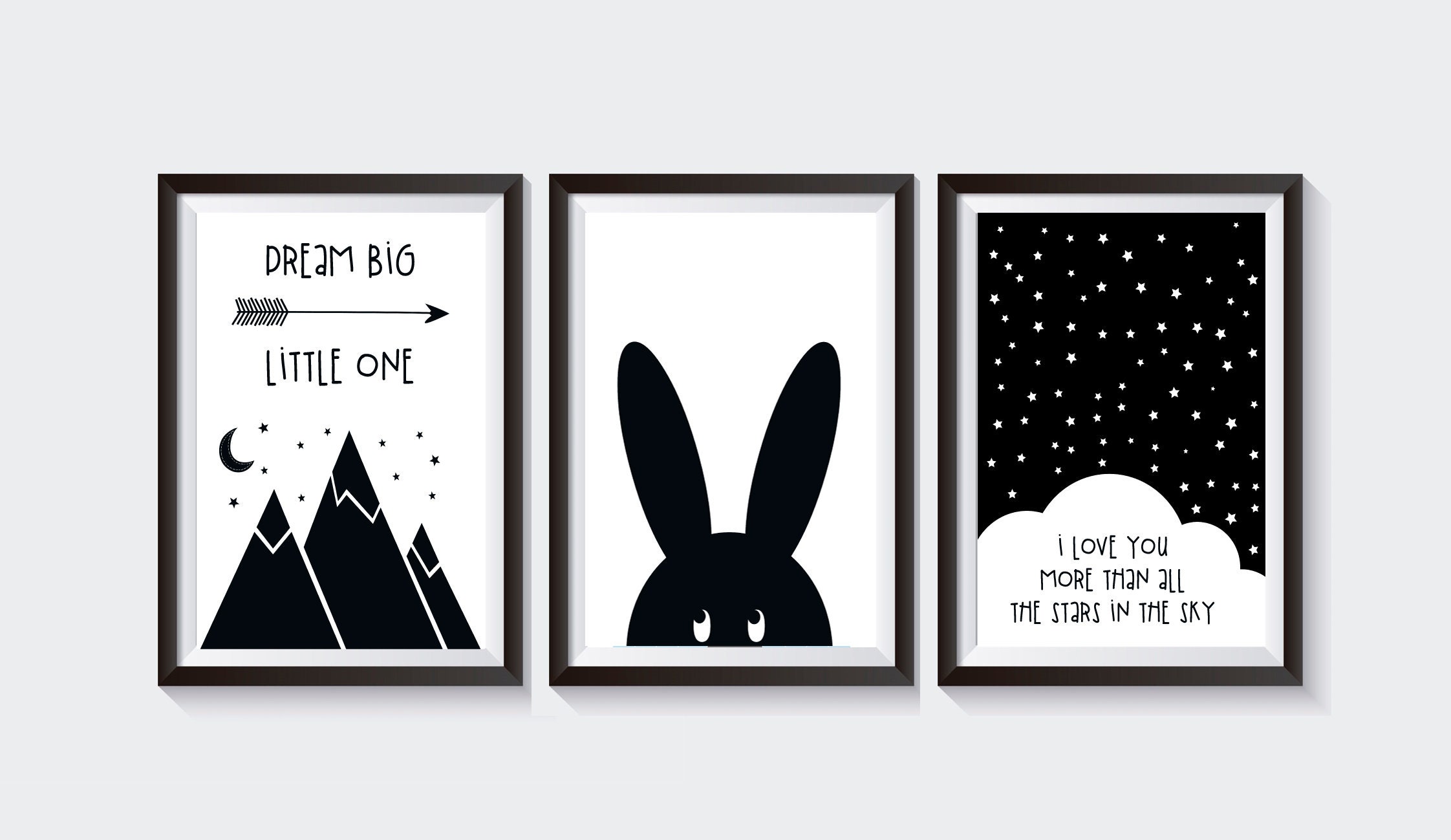 3 Posters/pictures for Kids Room | Etsy