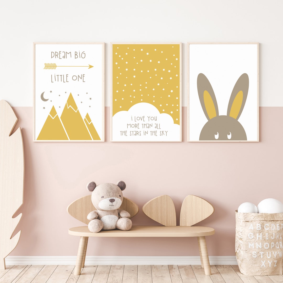 3 Posters/pictures for Kids Room - Etsy