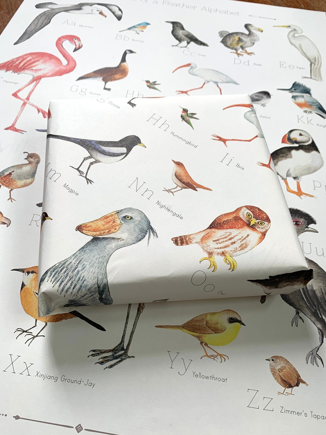 Bird Gift Wrap - Etsy