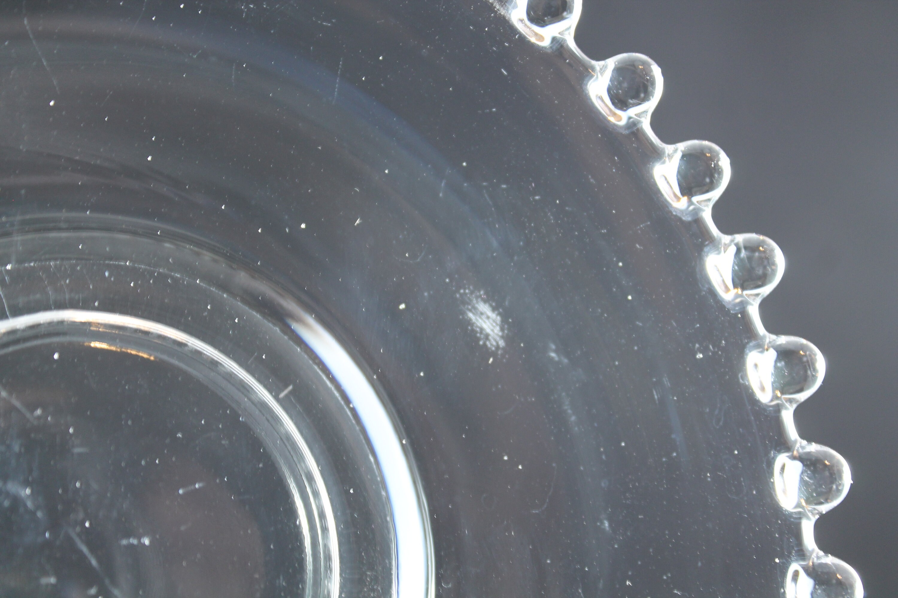 Set of 8 Candlewick Cups and Plates - Etsy