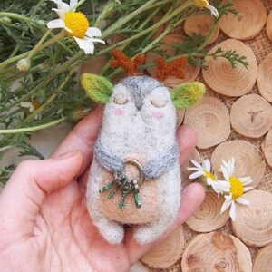 Needle Felted Forest Creature - Etsy