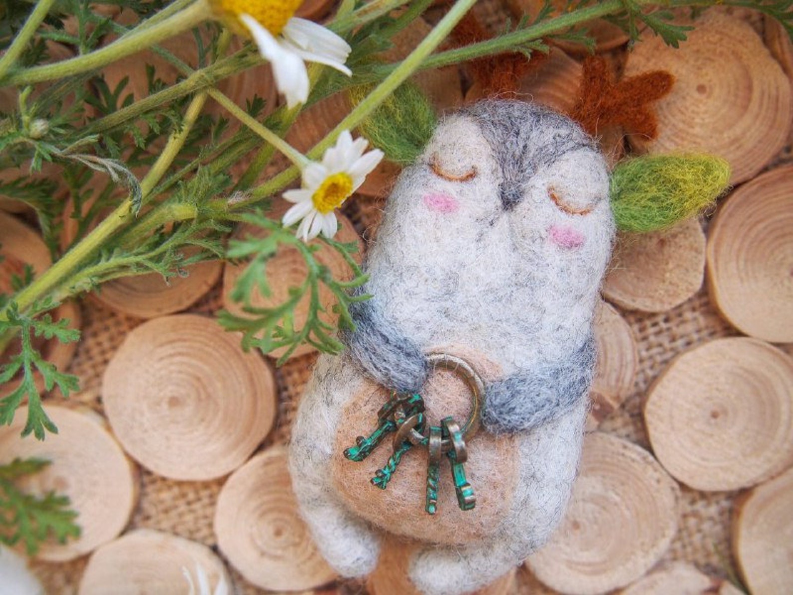 Needle Felted Forest Creature - Etsy