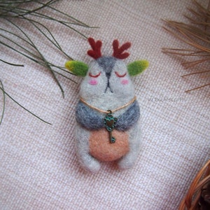 Needle Felted Forest Creature - Etsy