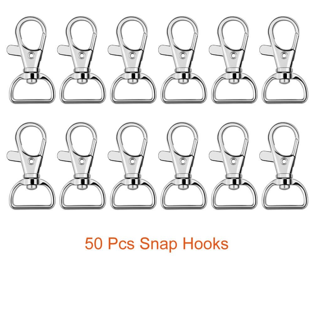 100 Pcs/ Set-50pcs Metal Swivel Lanyard Snap Hook With 50pcs | Etsy